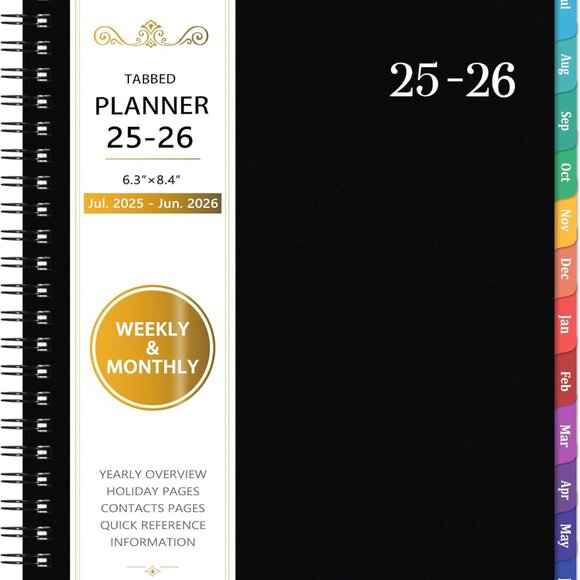 Other | Academic Planner 2252026 20252026 Planner July 2025 June 2026 ...